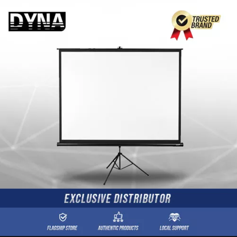 Dyna Vesta Tripod Projector Screen 96x96(MW) - MICRODATA SYSTEMS AND ...