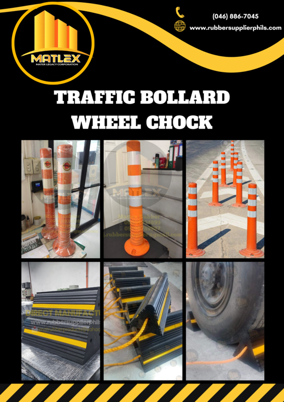 TRAFFIC BOLLARD WHEEL CHOCK | PostAds.ph