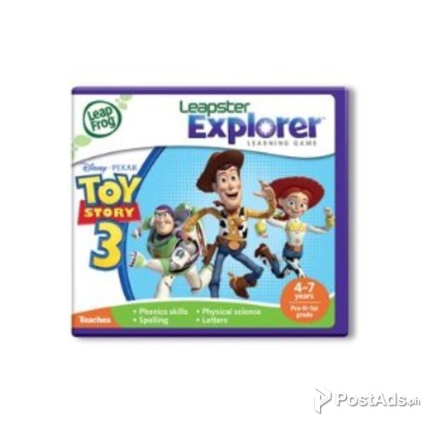 LeapFrog Explorer Learning Game Disney-Pixar Toy Story 3 - Jhen Dy ...