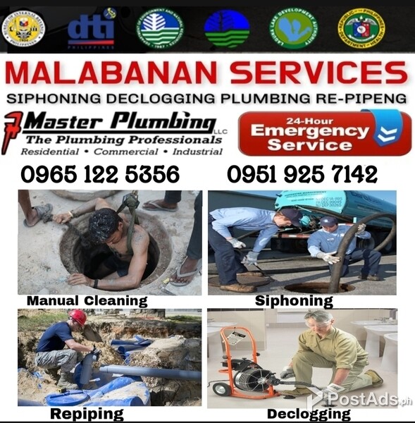 Plumbing Declogging Siphoning Septic Tank | PostAds.ph