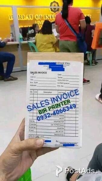 Official Receipt Booklets | PostAds.ph