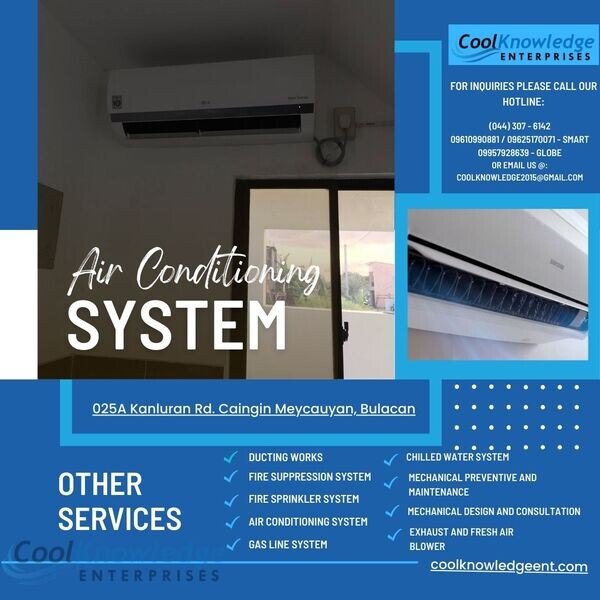 SUPPLY AND INSTALLATION OF AIR CONDITIONING SYSTEM | PostAds.ph