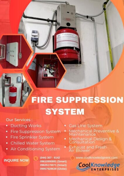 FIRE SUPPRESSION SYTEM SUPPLY AND INSTALLATION | PostAds.ph