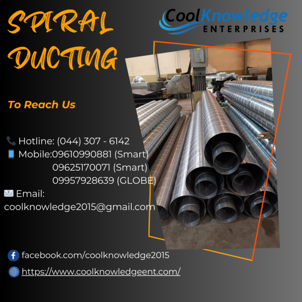 Spiral Duct: Installation Service | PostAds.ph