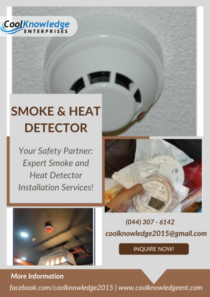 Smoke & Heat Detector Installation (Nationwide Services) | PostAds.ph