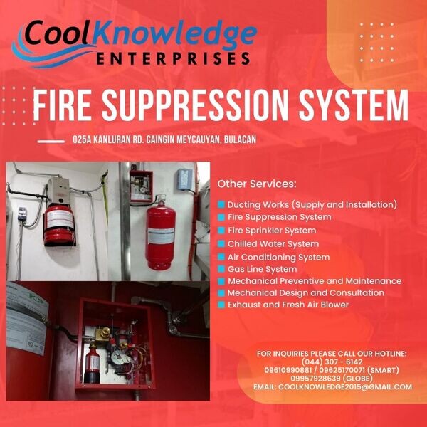 FIRE SUPPRESSION SYTEM ~ MEYCAUAYAN (WE SUPPLY AND INSTALL) - Cool Knowledge Enterprises ...