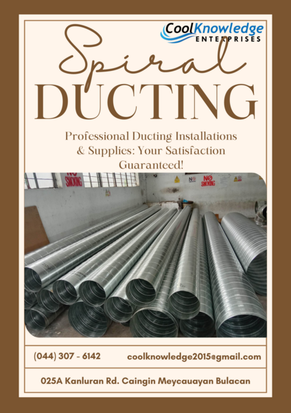 Spiral Ducting/ Installation & Supply- Quezon City | PostAds.ph
