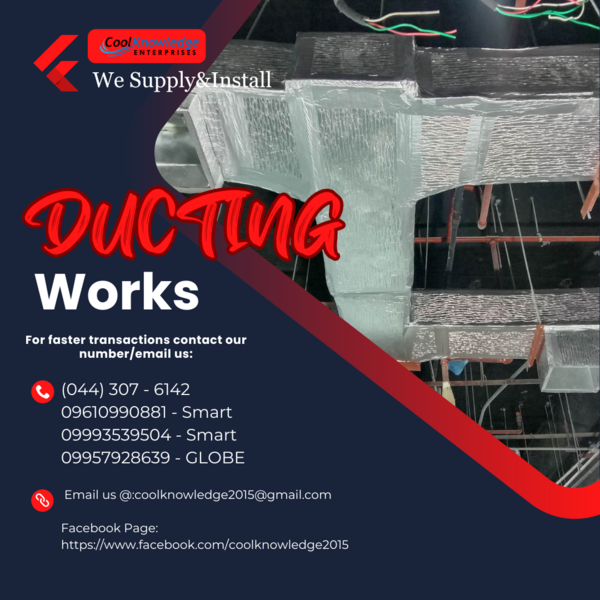 |Ducting System|We Supply And Install ( Bulacan ) | PostAds.ph