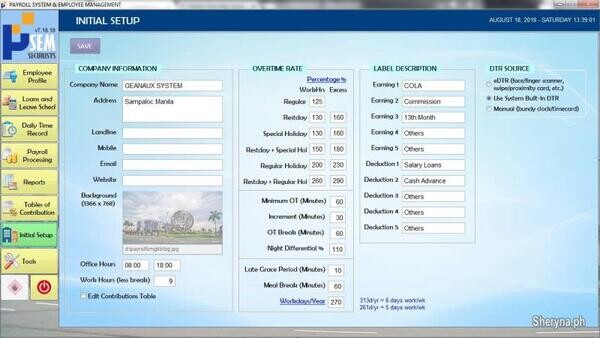 Payroll System with DTR | PostAds.ph