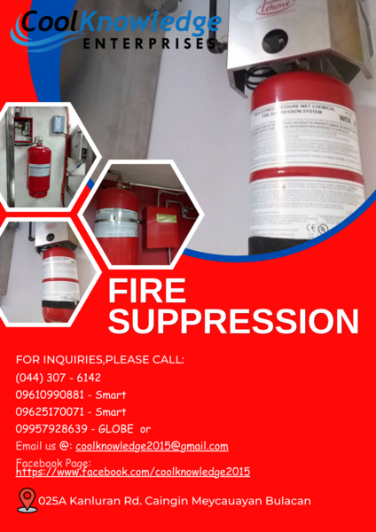 Fire Suppression System [Trusted Installation & Supply Services] - Via@CoolKnowledgeEnterprises ...