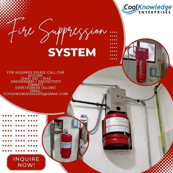 FIRE SUPPRESSION SYSTEM - SYSTEM SUPPLY & INSTALLATION ; PHILIPPINES ...