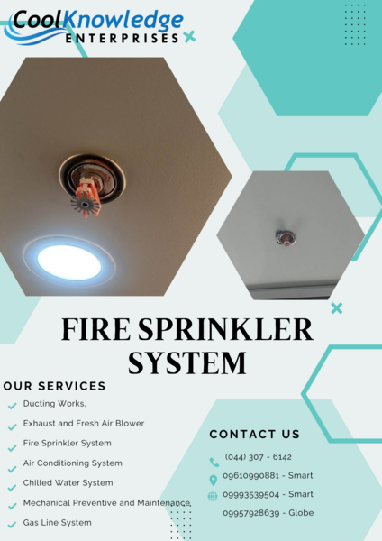 Fire Sprinkler System | WE Supply and Installation | PostAds.ph