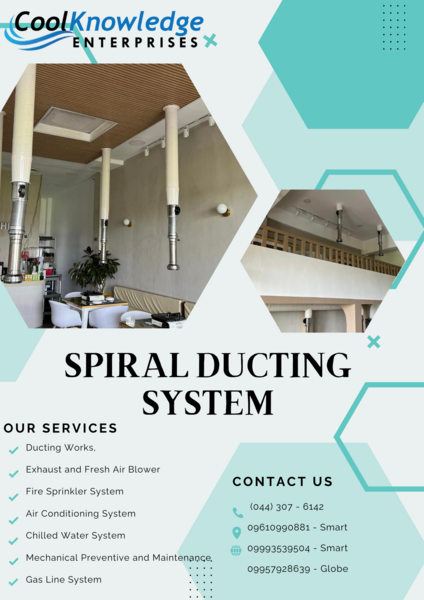 Spiral Ducting System .. Supply And Installation - Cool knowledge Enterprises | PostAds.ph