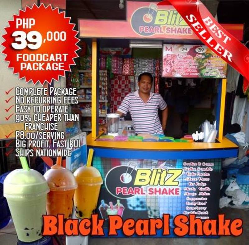 Food Cart Business Buko Shake Black Pearl Tapioca Shake | PostAds.ph