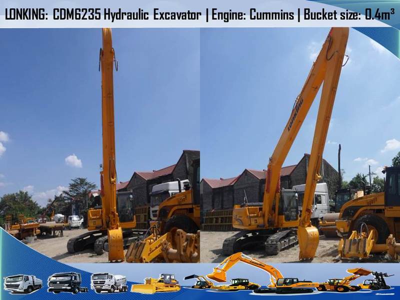" cdm 6235 L 4cubic backhoe excavator backhoe loader Long arm" | PostAds.ph