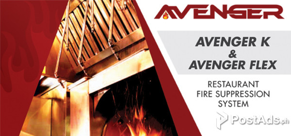 Avenger Kitchen Fire Suppression System (supply only) | PostAds.ph
