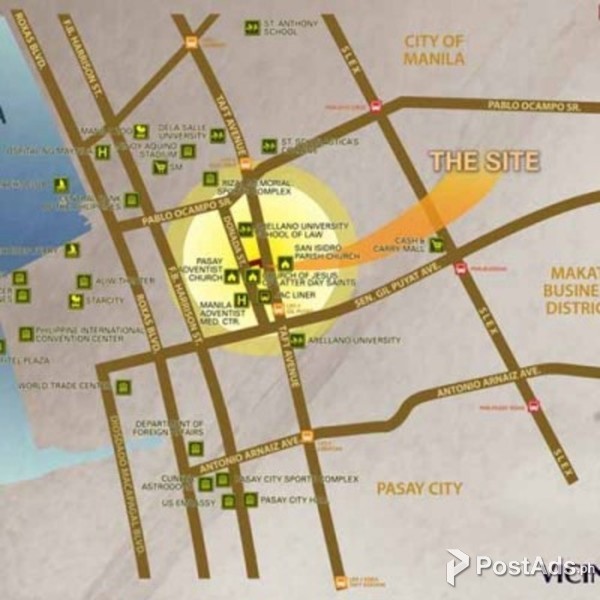 1 Bedroom Condo for Sale at Avida Towers Prime Taft Pasay City | PostAds.ph