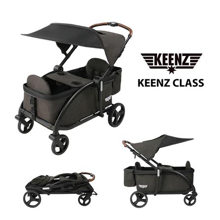 รถเข็นเด็ก 2 ที่นั่ง KEENZ CLASS WAGON สีดำ