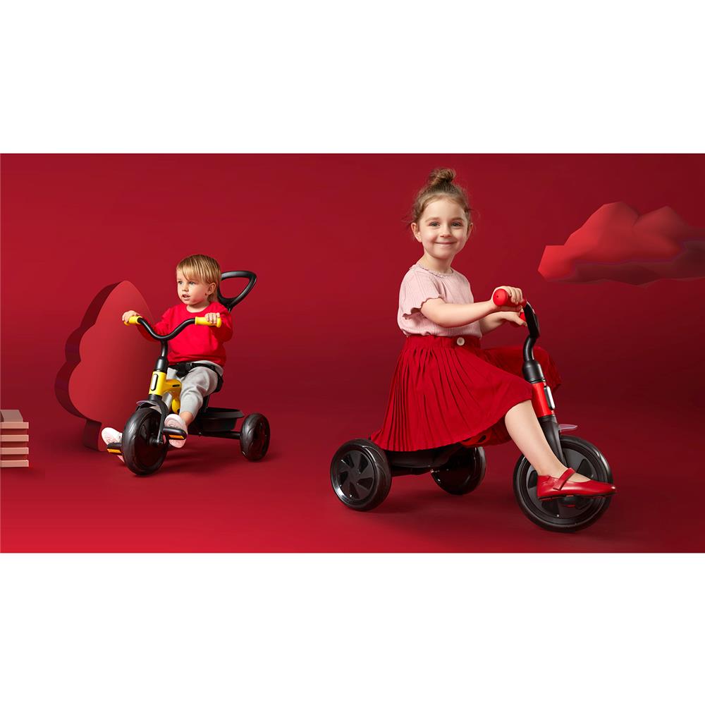 จักรยานเด็กสามล้อพับได้ QPLAY ANT PLUS BASIC TRICYCLE สีชมพู