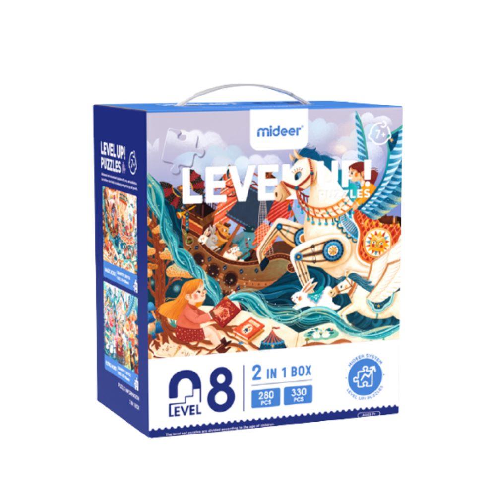 จิ๊กซอว์สำหรับเด็กโต MIDEER LEVEL UP PUZZLE LEVEL 8 ลายโลกเทพนิยาย