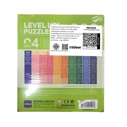 จิ๊กซอว์สำหรับเด็กเล็ก MIDEER LEVEL UP PUZZLE LEVEL 4 ลาย MOM AND DAD