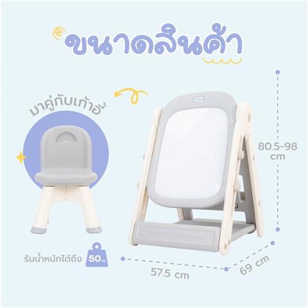 ชุดกระดานไวท์บอร์ดสำหรับเด็ก BEBEPLAY SCRIBBLE