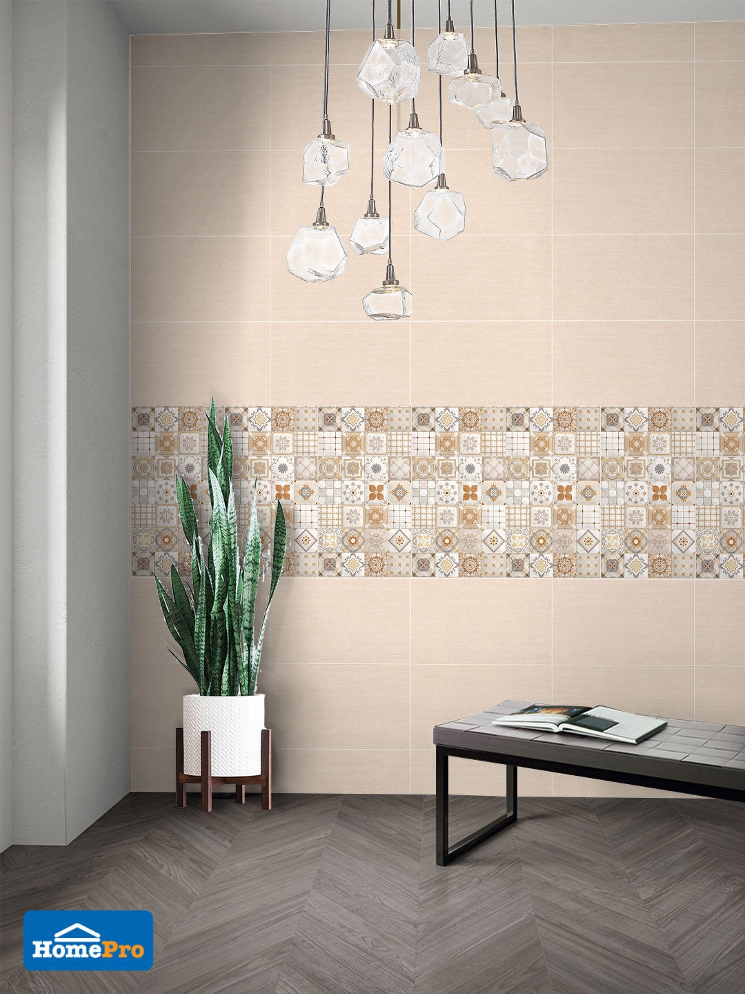 WALL TILE 30X45CM TARA MINORU CREAM 0.81M2