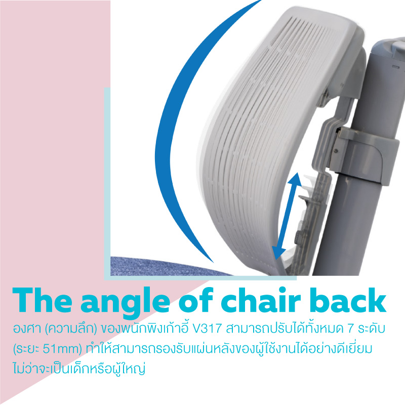 ERGONOMIC KIDS CHAIR COMF-PRO V317 GREEN