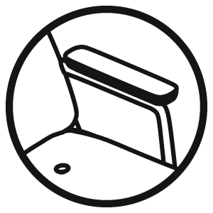 เก้าอี้สุขภาพ ERGOTREND ANOMOUS สีดำ