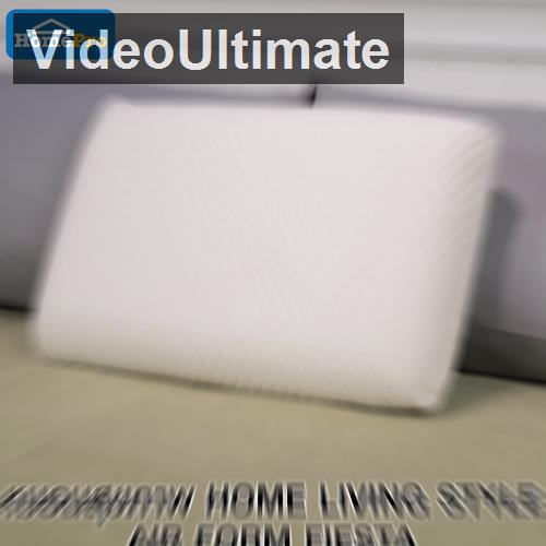 หมอนสุขภาพ เมมโมรี่โฟม HOME LIVING STYLE AIR FORM FIESTA สีขาว