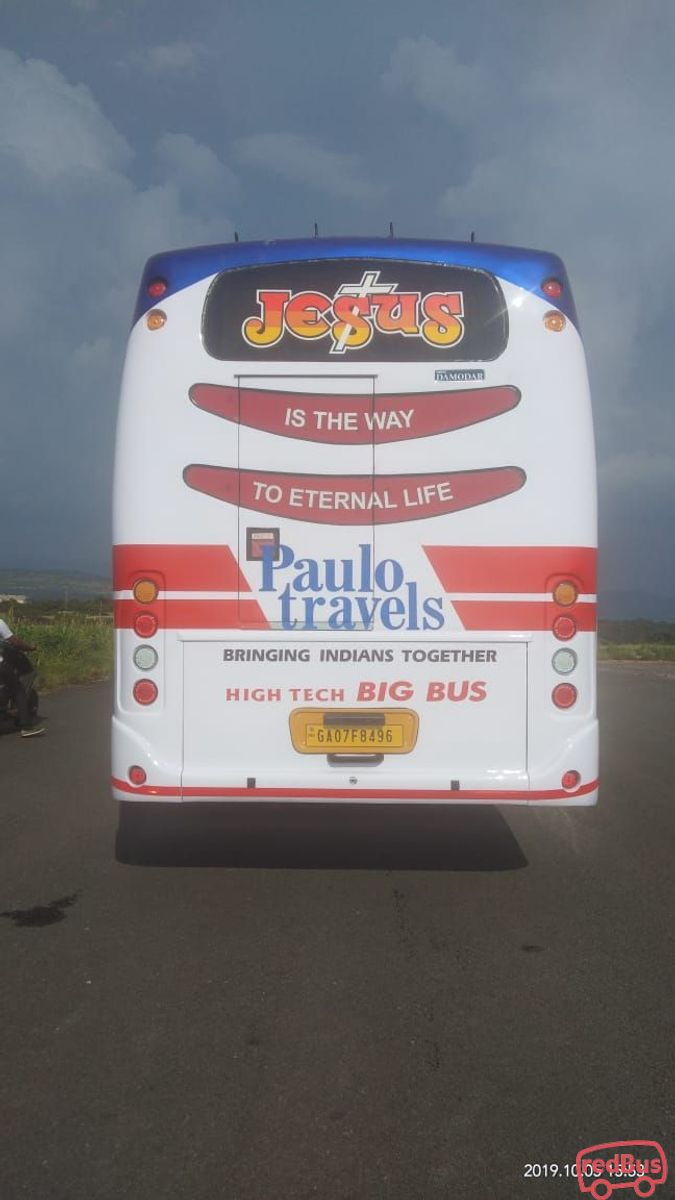 Paulo travels Sanitised Bus Booking @ ₹180 upto 10% off,Paulo travels ...