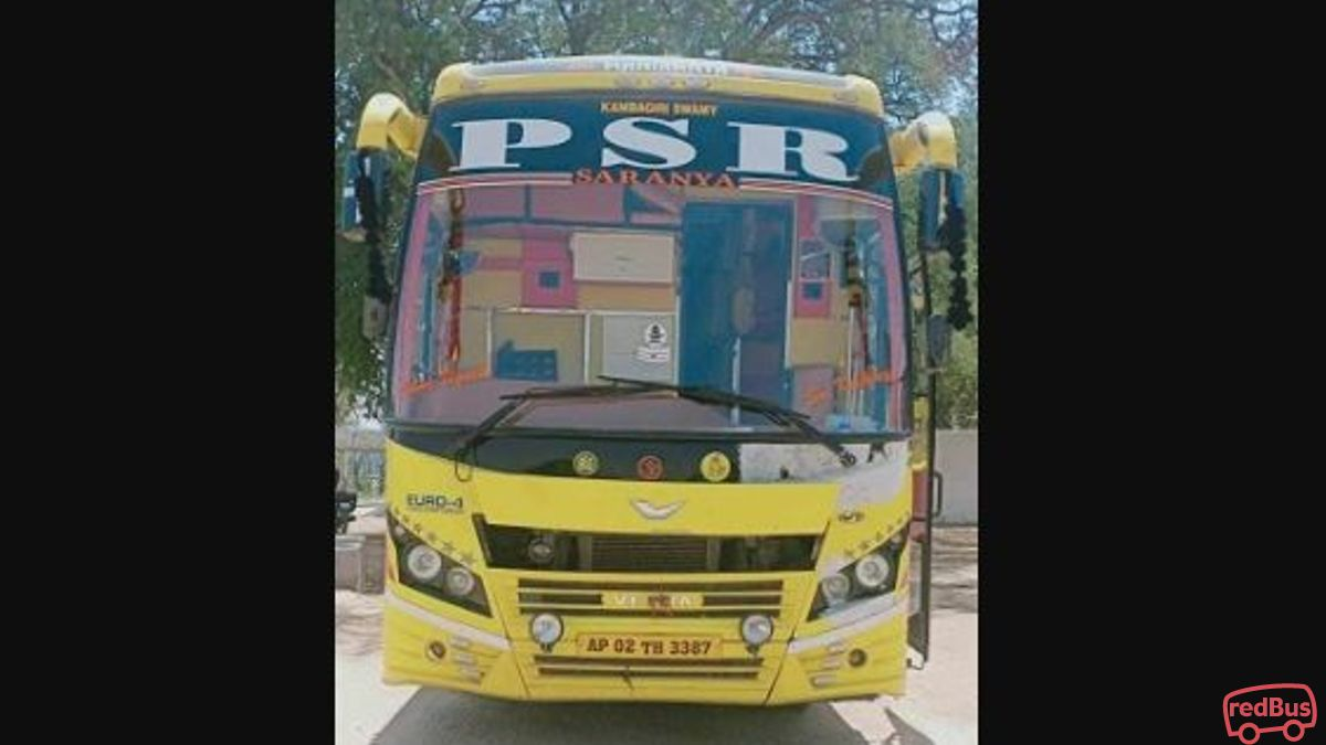 Psr tours and travels Online Bus Ticket Booking, Time Table, Bus ...
