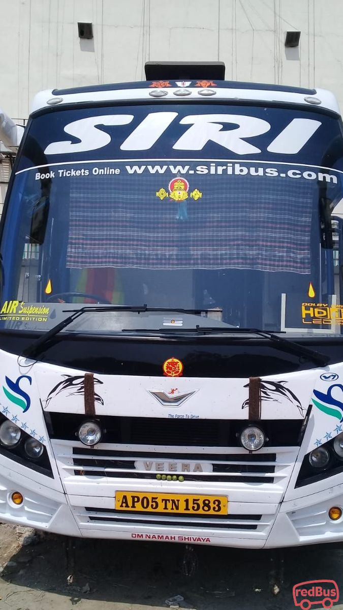 Siri Tours And Travels Online Bus Ticket Booking, Time Table, Bus ...