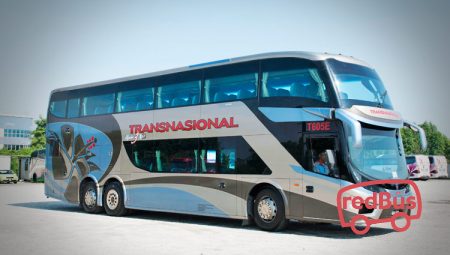 Potongan 10%* Tempahan Tiket Bas dalam Talian Transnasional -redBus.my