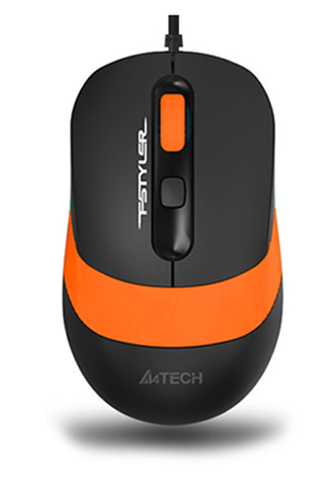 A4Tech FM10 Fstyler Wired Optical Mouse Black Orange | Rokomari.com