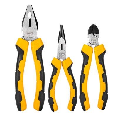 Deli 3Pcs Pliers Set HD - EDL2008-3 : Deli | Rokomari.com