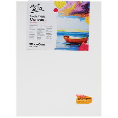 6x CSST3040 Mont Marte Studio Single Thick Canvas 30cm x 40cm | Bulk ...