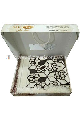 Safa Tex Box Muslim Prayer Jaynamaz-জায়নামাজ (White) - Any Design With ...