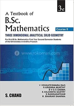 A Textbook of B.Sc. Mathematics Course II: V. Venkateswara Rao ...