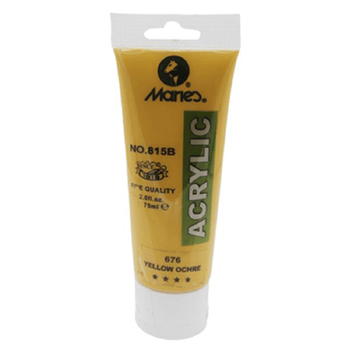 Acrylic Colour Paint Yellow Ochre- 75ml : Maries | Rokomari.com