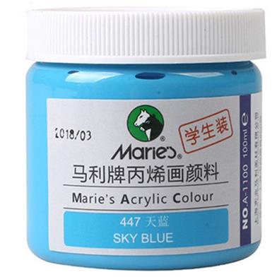 Acrylic Colour Sky Blue- 100ml : Maries | Rokomari.com