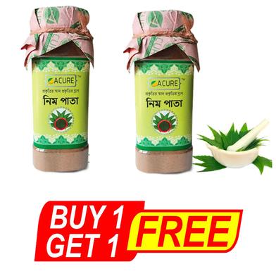 Acure Neem Leaf Powder ( Neem Pata Gura) - 100gm BUY1 GET1 FREE : ACURE ...
