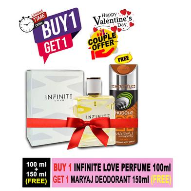 Buy BUY 1 Infinite Love Perfume 100ml GET 1 Maryaj Deodorant 150ml FREE ...