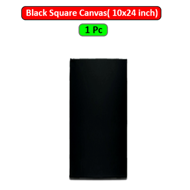 Black Square Canvas 10x24 inch : Ahbab | Rokomari.com