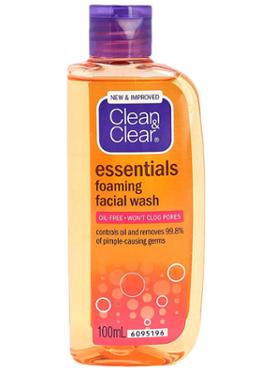 Clean and Clear Foaming Facewash for Oily Skin (100ml) - 33503968 ...