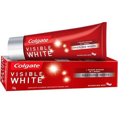 Colgate Visible White Toothpaste 50gm - CPFJ : Colgate | Rokomari.com