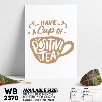DDecorator Enjoy the Tea - Motivational Wall Board and Wall Canvas ...