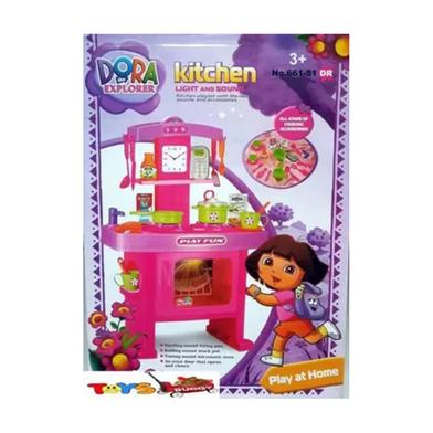 DORA The Explorer Kitchen Pretend Play Set With Lights And Sound For ...