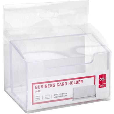 Deli Business Card Holder - Clear Acrylic | Rokomari.com