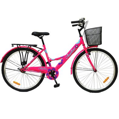 Duranta Steel 1 Speed Angellena Ladies 24 Pink With Basket - 847156 ...